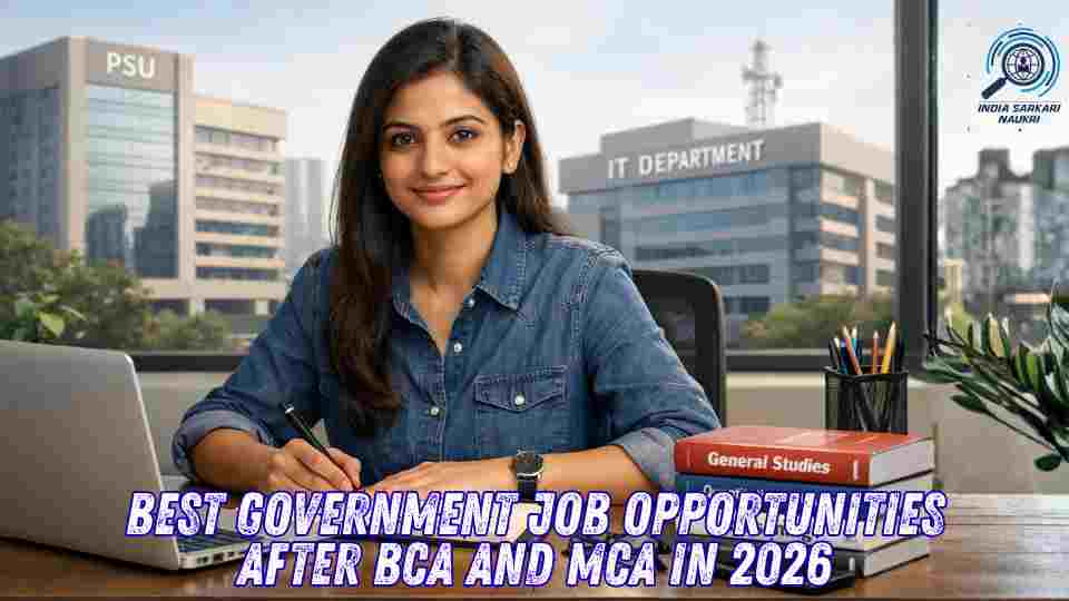 Best Government Job Opportunities After BCA and MCA in 2026